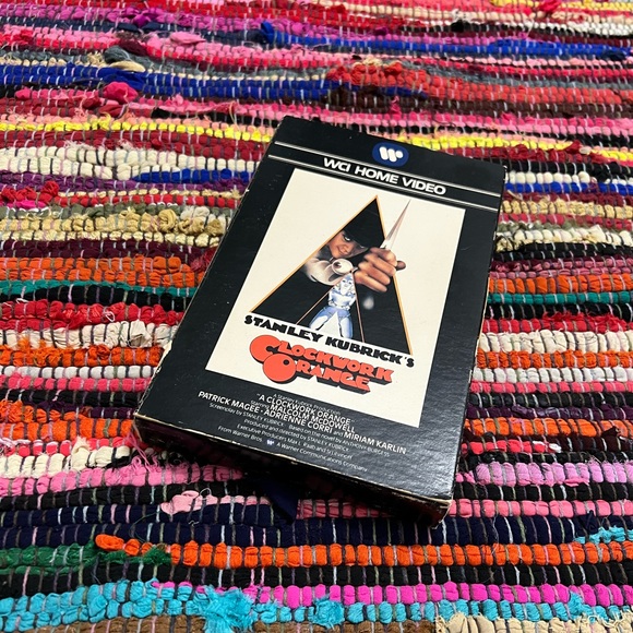 WCI Home Video | Other | Rare A Clockwork Orange Wci Home Video Vhs 98 ...